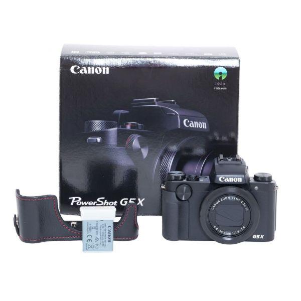 Canon Powershot G5X, Digitalkamera, OVP, 2. Akku, inkl. Protektor ...